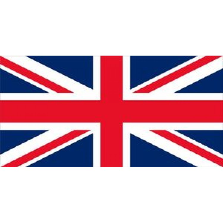 British Flag Photo License Plate